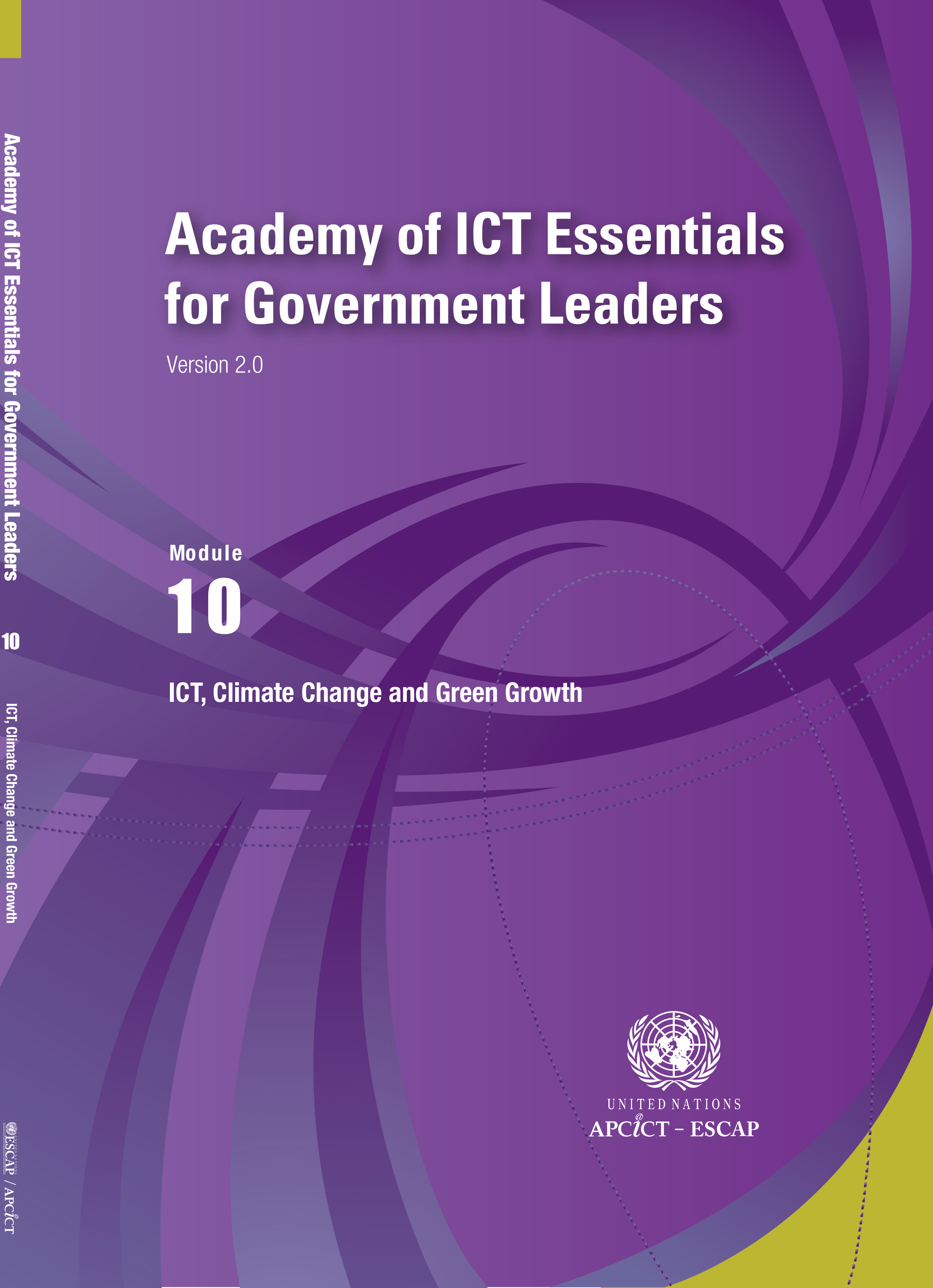 Academy Module on "ICT, Climate Change and Green Growth" | APCICT/ESCAP