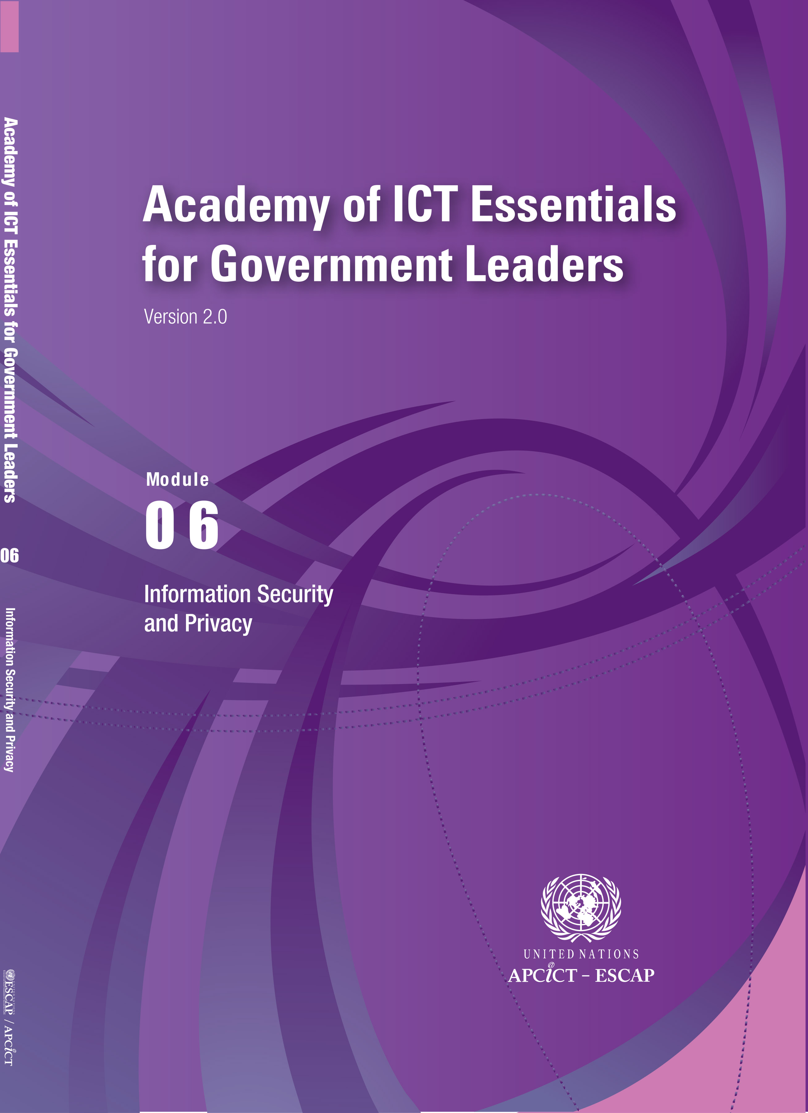 Academy Module on "Information Security and Privacy" | APCICT/ESCAP